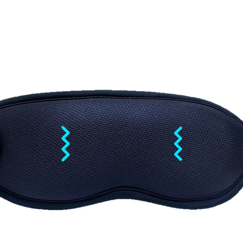 3D Smart Heated Eye Mask Relieve Eye Fatigue Hot Cold Therapy Vibration ...
